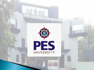 PES University Bangalore | PES University Admission | Direct Admission ...