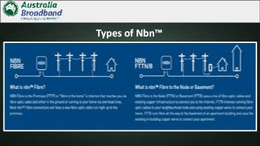 National Broadband Network (Nbn) presentation | free to download