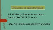 PPT – Binary Plan MLM Software | Binary Matrix MLM | +91-9354669433 PowerPoint presentation ...