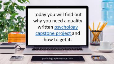 Main Requirements for Psychology Capstone Project presentation | free ...