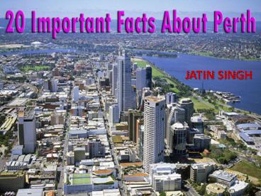 20 Facts About Perth presentation | free to download