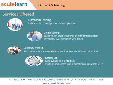 office 365 training presentation | free to download