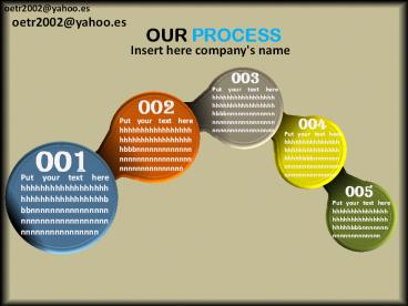 Flashy and colorful PowerPoint slides presentation | free to view