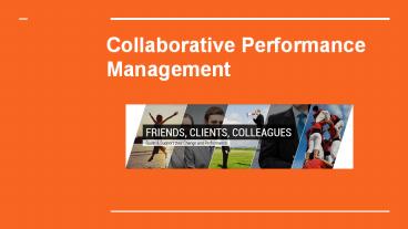 Professional Collaborative Performance Management Training | Sirius ...