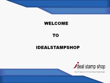 PPT – Personalize Custom Stamps Online PowerPoint presentation | free ...