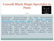 PPT – Black Magic Specialist PowerPoint presentation | free to download - id: 841af8-MmQzM