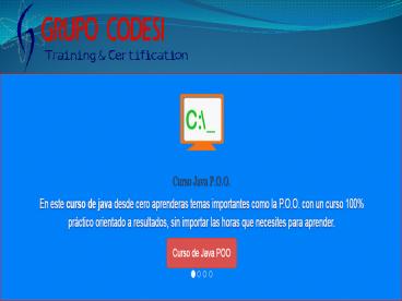 PPT – Curso java PowerPoint presentation | free to download - id ...