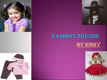 fashion trends presentation | free to download