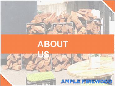 Firewood presentation | free to download