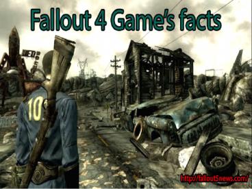 Fallout 4 Gameplay, Design,Engine,Platform,developer,Artist and ...
