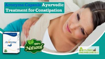 Arozyme Capsule Ayurvedic Treatment for Constipation, Hard Stools ...