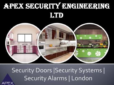 PPT – Security Doors |Security Systems | Security Alarms | London ...
