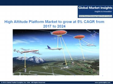 Global High Altitude Platform Industry to hit $1.5bn by 2024 ...