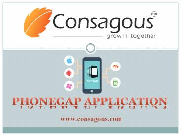 Phonegap Application Design and Development presentation | free to download