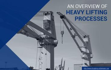 A short explanation of heavy lifting equipment presentation | free to ...