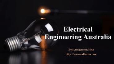 PPT – Electrical Engineering Australia PowerPoint presentation | free ...
