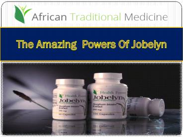 The Amazing Powers Of Jobelyn presentation | free to download