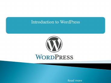 PPT – Wordpress for beginners step by step with photos. PowerPoint ...