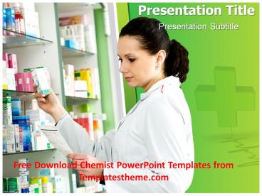 PPT – Free Download Chemist PowerPoint Templates PowerPoint ...