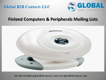 PPT – Finland Computers & Peripherals Mailing Lists PowerPoint ...