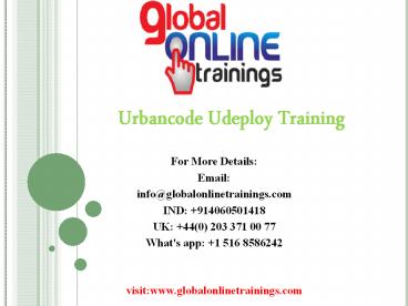 Urbancode udeploy training | Urbancode online Training - GOT ...
