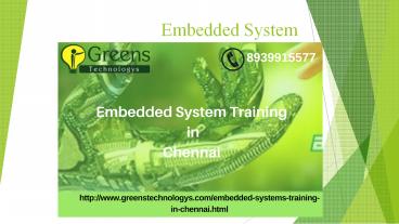 Embedded System Training presentation | free to download