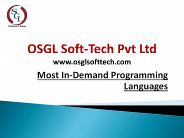 PPT – Web Programming Languages for computer science students ...