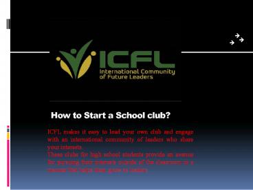 How to Start a School Club (1) presentation | free to download