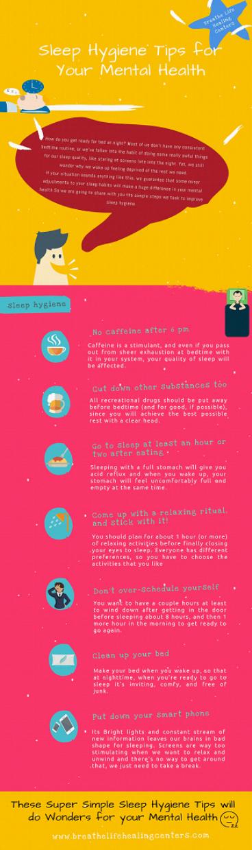 Sleep Hygiene Tips for Your Mental Health presentation | free to download