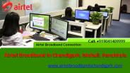 PPT – Best internet plans with Airtel broadband chandigarh PowerPoint ...
