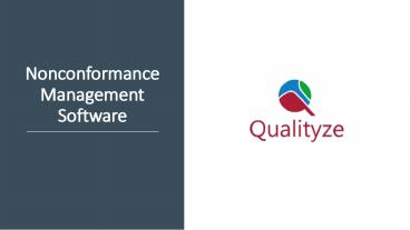 PPT – Nonconformance Management Software System PowerPoint presentation ...