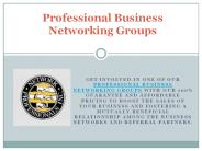 PPT – Why Go for Business Networking PowerPoint presentation | free to ...