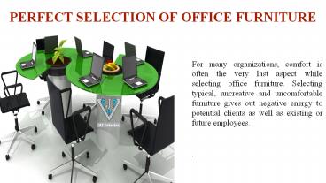 PPT – PERFECT SELECTION OF OFFICE FURNITURE PowerPoint presentation ...