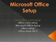 PPT – Office.com/setup product key dial +44-2081336425. PowerPoint ...