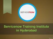 PPT – ServiceNow Training in Hyderabad | ServiceNow Training in Ameerpet PowerPoint presentation ...
