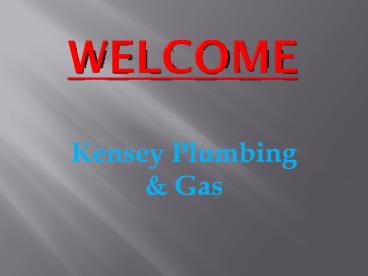 Professional Plumber in Nightcliff presentation | free to download