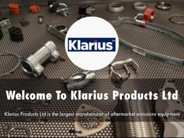 PPT – Detail Presentation About Klarius PowerPoint presentation | free ...