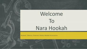 Hookah shisha presentation | free to download