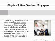 PPT – A Level Physics Tuition PowerPoint presentation | free to ...
