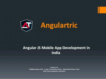 PPT – Angular JS Mobile App, Application Development in India ...