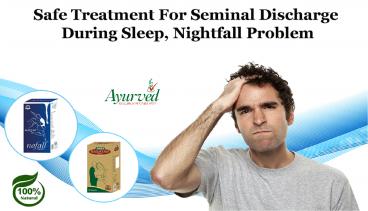 PPT – Safe Treatment for Seminal Discharge during Sleep, Nightfall ...