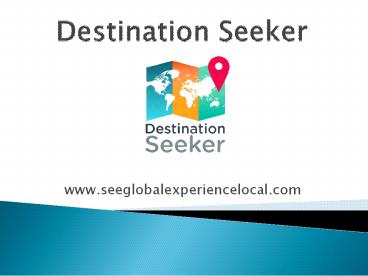 Summer Holiday Destinations presentation | free to download