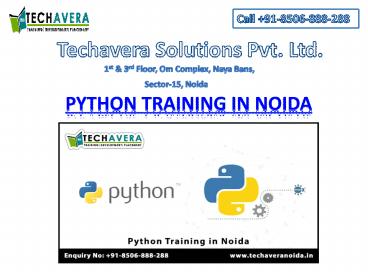 PPT – Best Summer Training In Noida-6 months Training PowerPoint ...