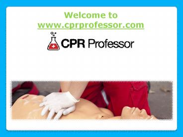 PPT – What do you mean by cpr PowerPoint presentation | free to ...