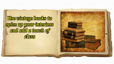 PPT – vintage books (1) PowerPoint presentation | free to download - id ...