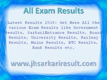PPT – All exam result PowerPoint presentation | free to download - id ...