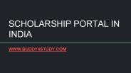 PPT – scholarship portal (1) PowerPoint presentation | free to download ...