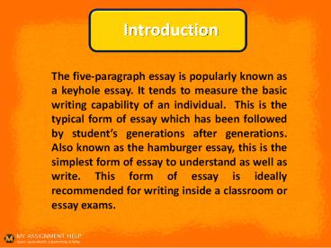 how to write a 5 paragraph essay presentation | free to download