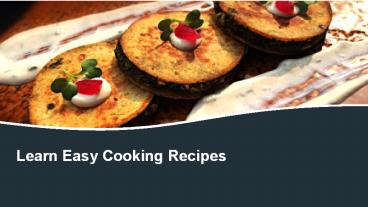 learn easy cooking recipes presentation | free to download