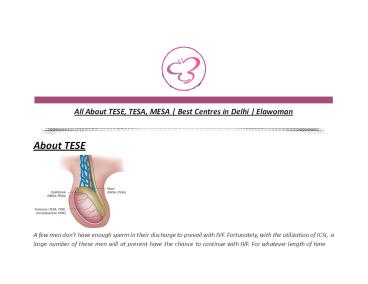 PPT – All About TESE, TESA, MESA | Best Centres in Delhi | Elawoman ...